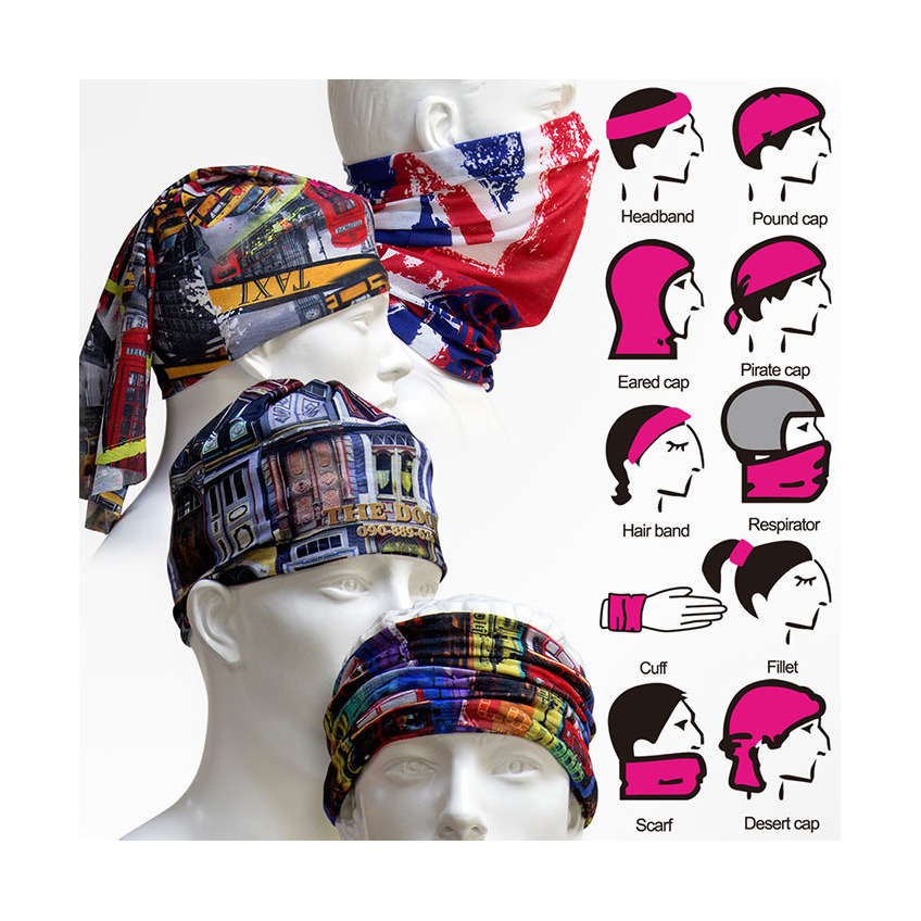 Multiheadwear med egen design - Travskolan - För huvud och händer - Köp ...